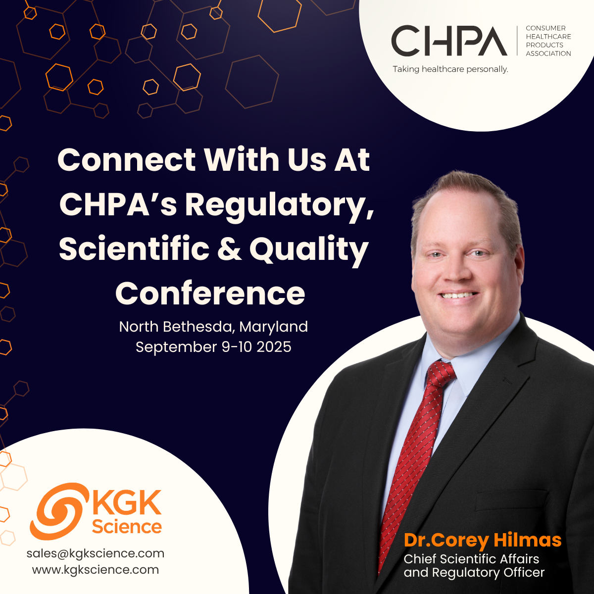 Trade Shows & Events - KGK Science Inc.